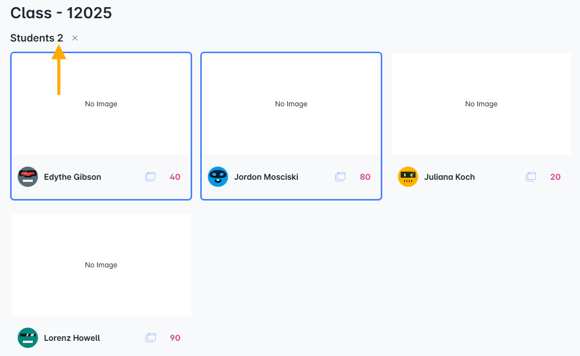 Classes: Select Students and Deselect Students in Class Session – Ativion