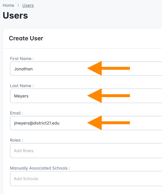 Users: Manually Adding a User – Ativion