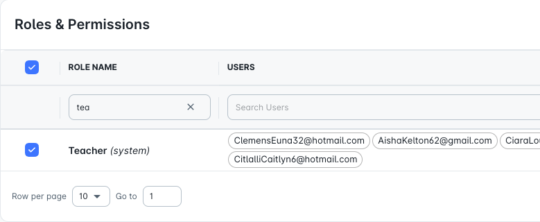 User/Role Management: Managing Visibility to All Classes – Ativion