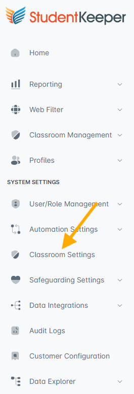 Classroom Settings: Thumbnail Default Refresh Rate – Ativion